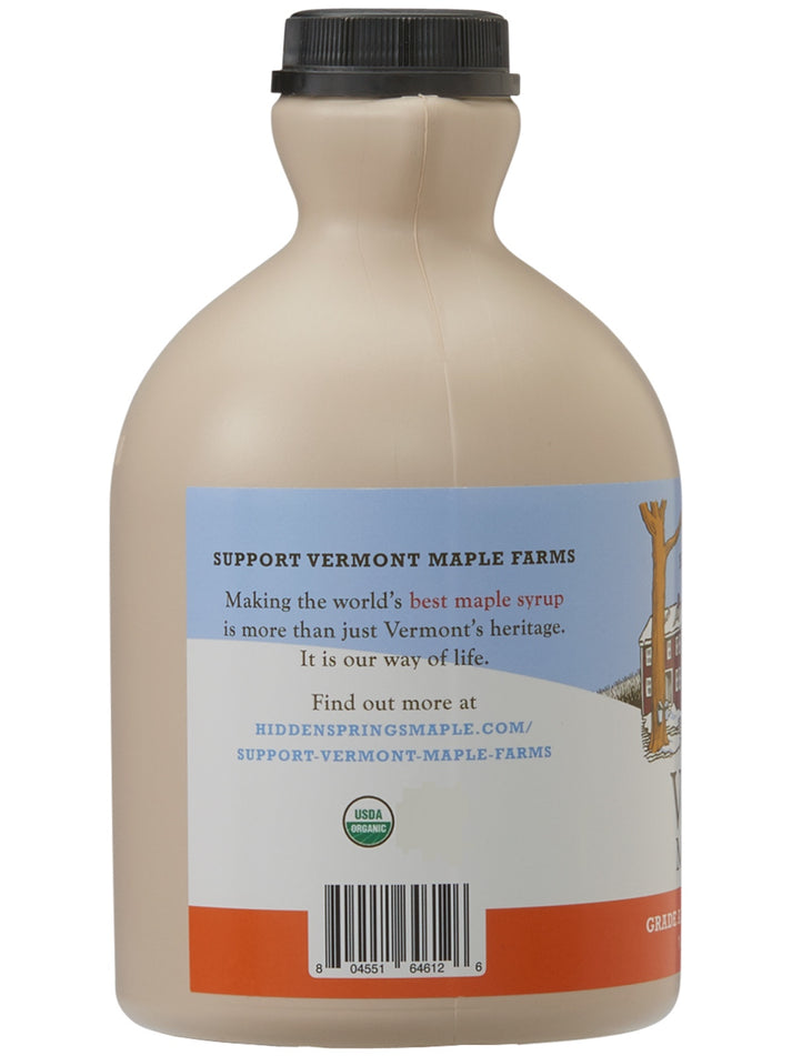 Plastic Jug, Organic Maple Syrup – Hidden Springs Maple
